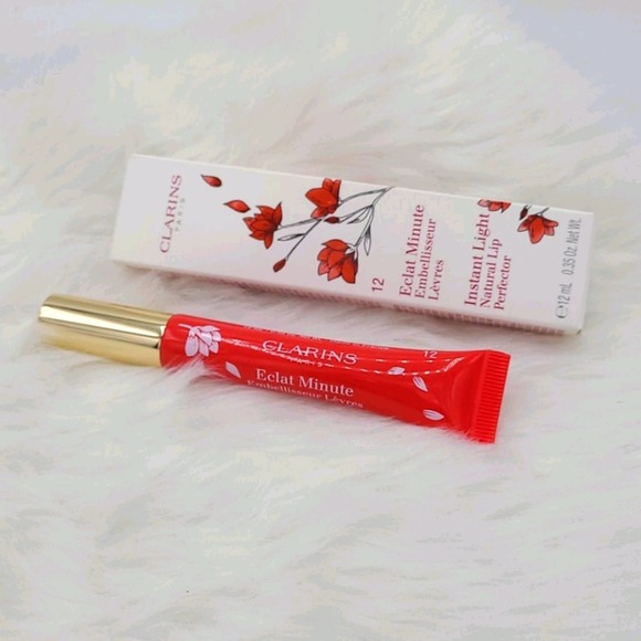 Clarins | Makeup | Clarins Eclat Minute Instant Light Natural Lip Red ...
